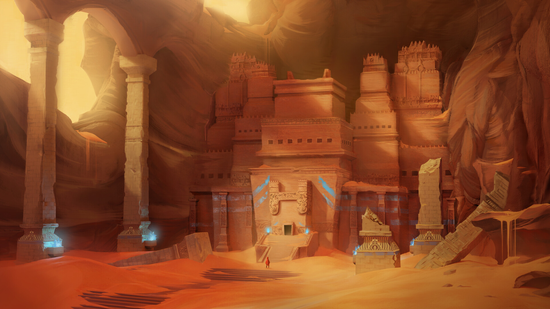 ArtStation - Sand Temple