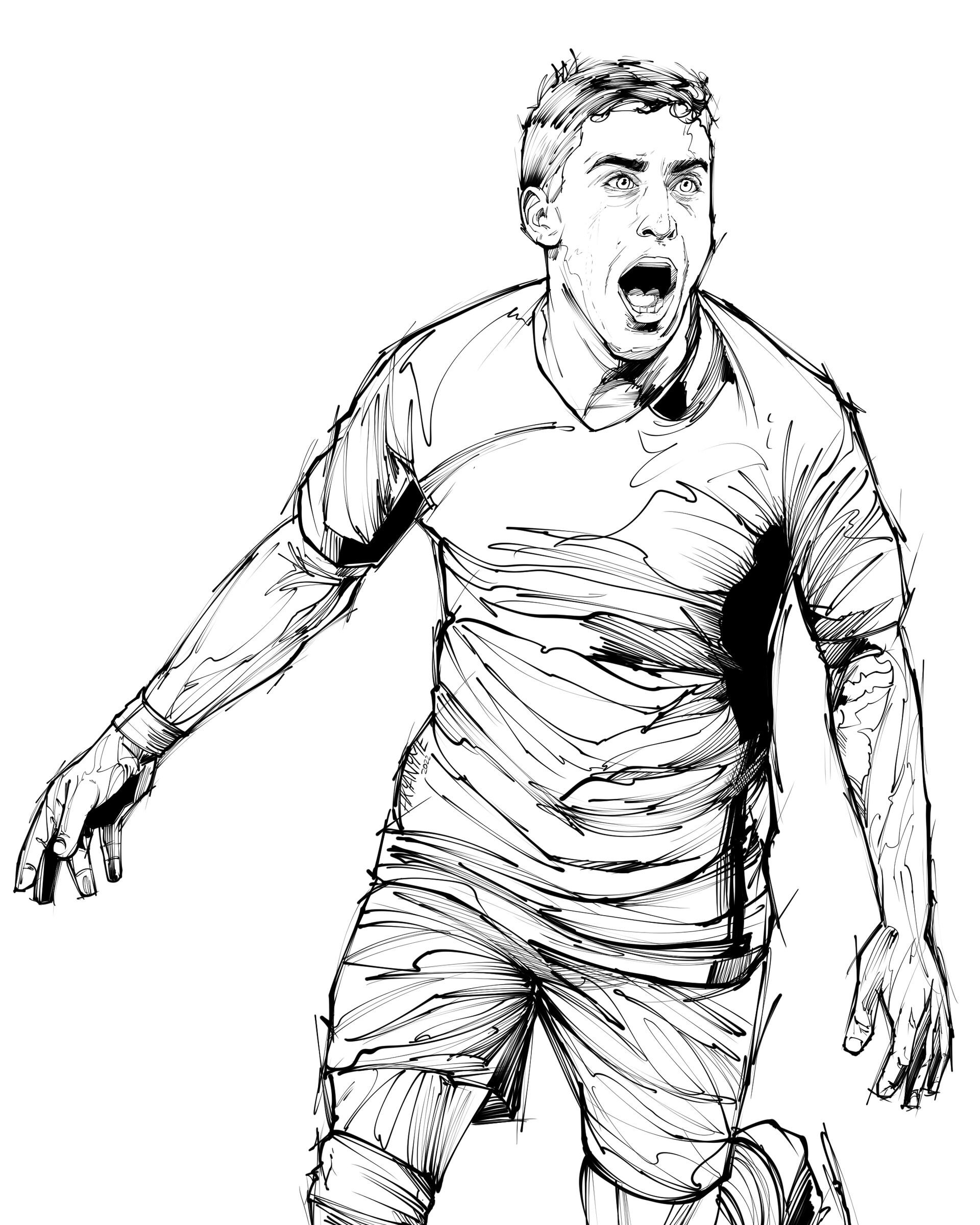Akyanyme - Alex Zendejas Goal illustration