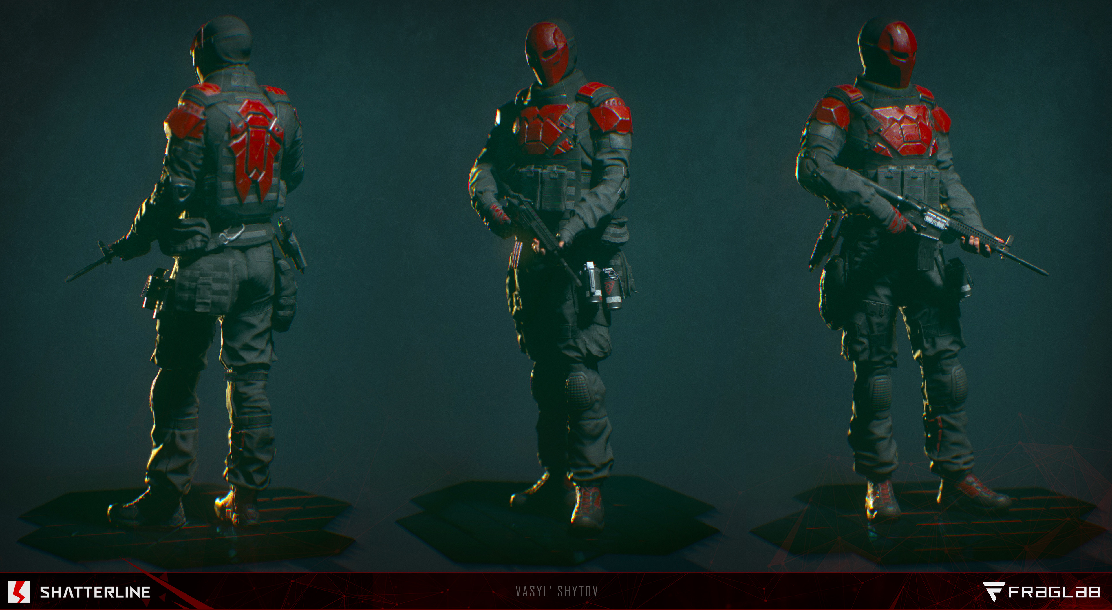 Vasyl' Shytov - Digital sculptor - Strafer assault soldier (early ...