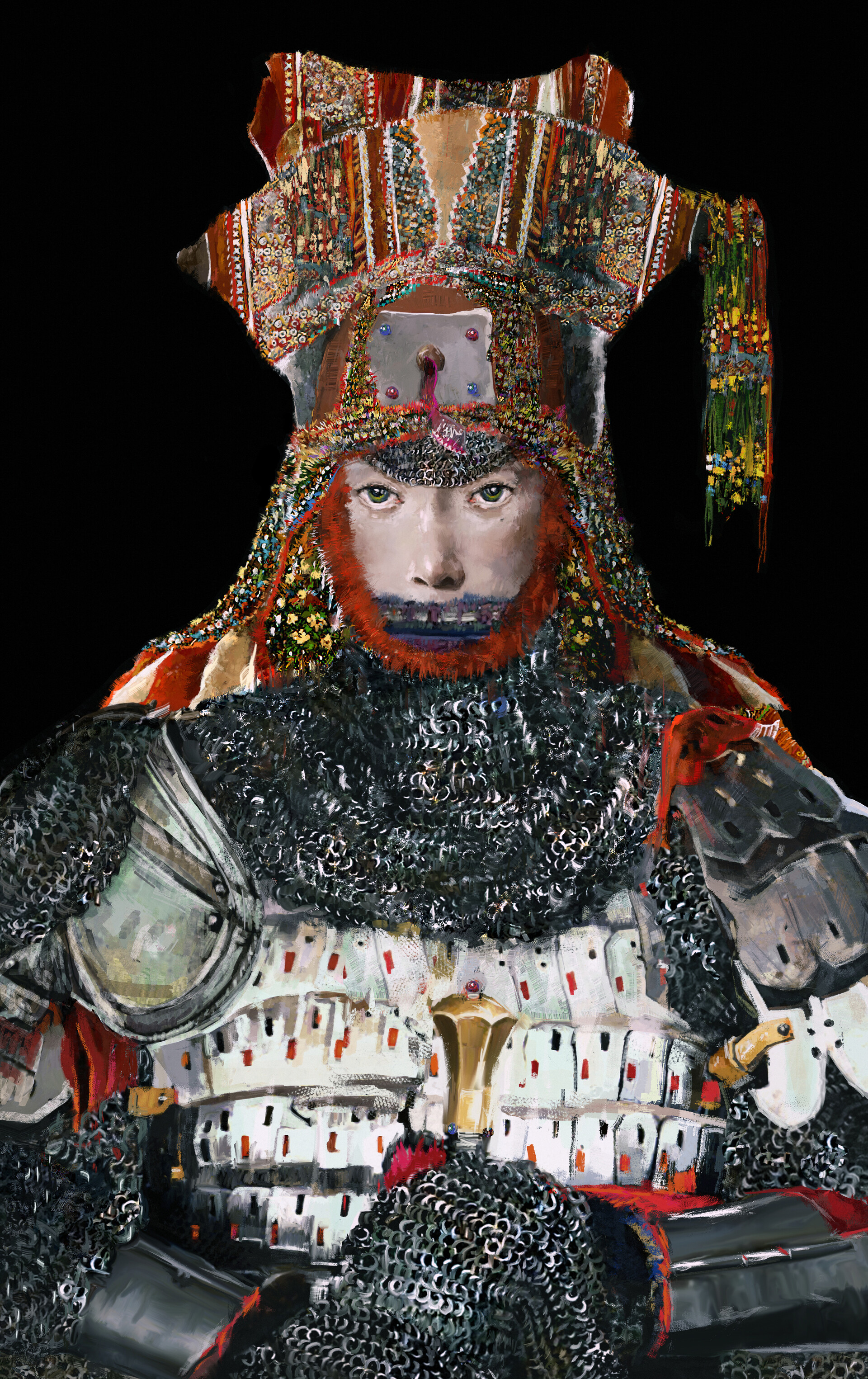 ArtStation - Maiden in armor.