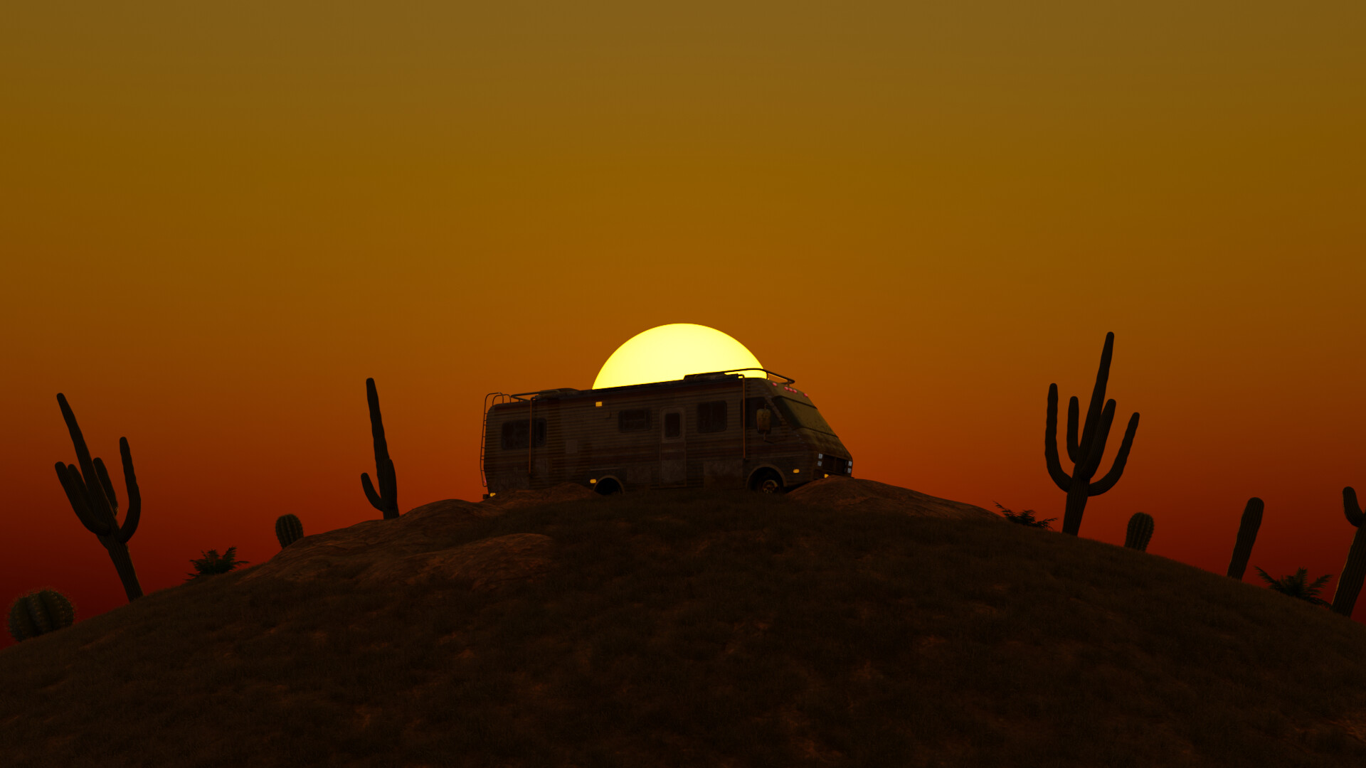 ArtStation - RV - Small Planet Render