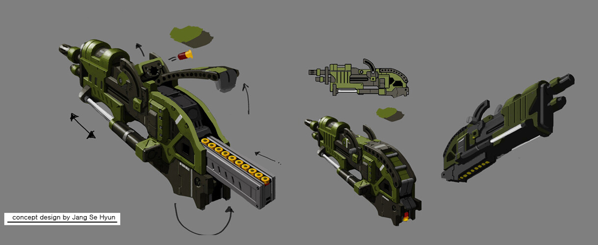 ArtStation - weapon A - Metal Rage