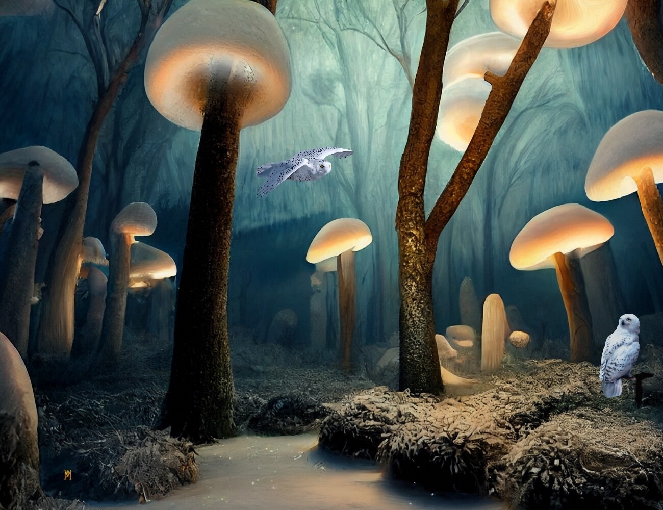 ArtStation - Fantasy forest