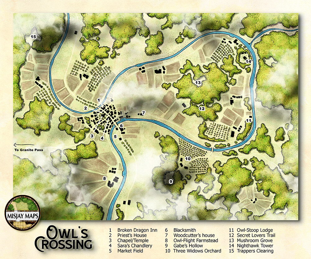 ArtStation - Owls Crossing