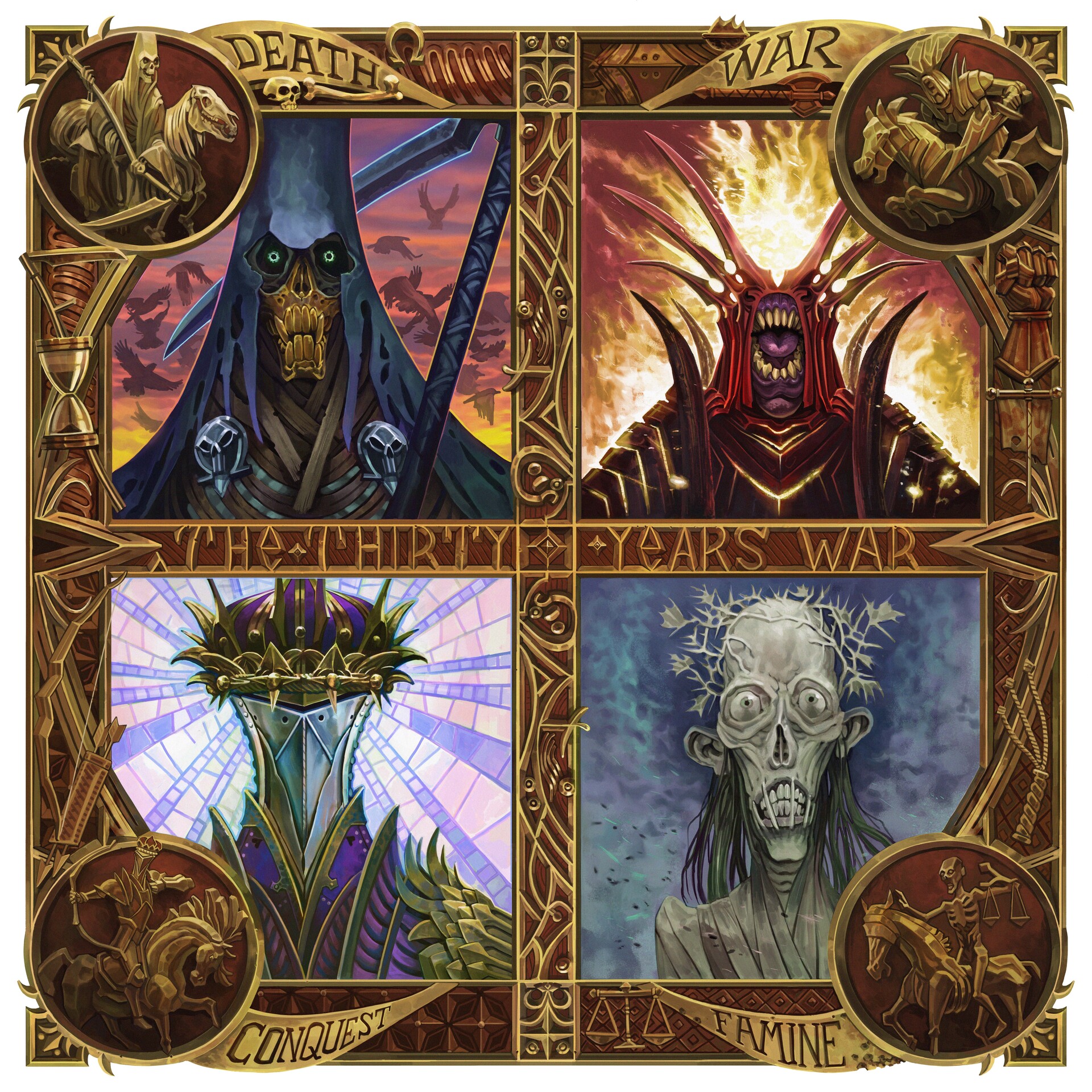 ArtStation - Thirty Years war Poster