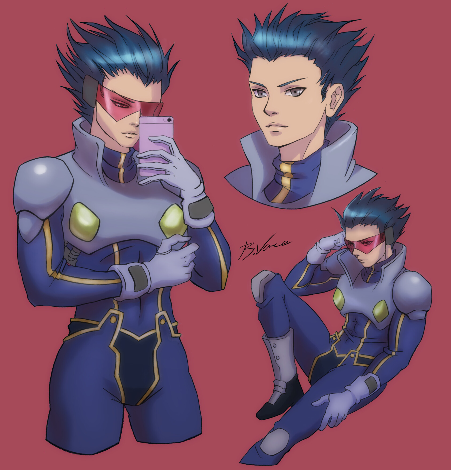 ArtStation - Antinomy Study (from Yu-Gi-Oh 5D's)