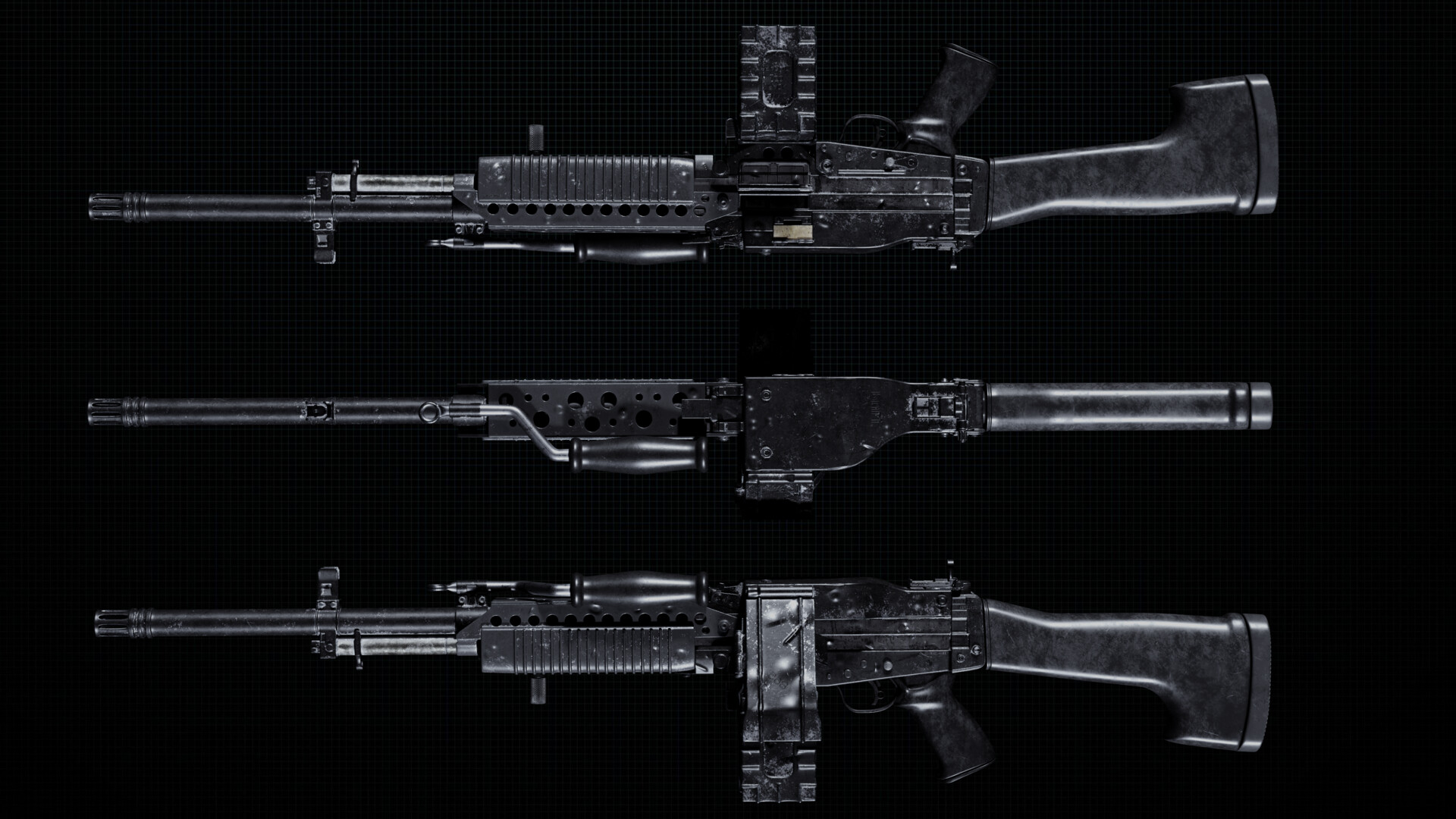 ArtStation - Stoner 63 (COD)