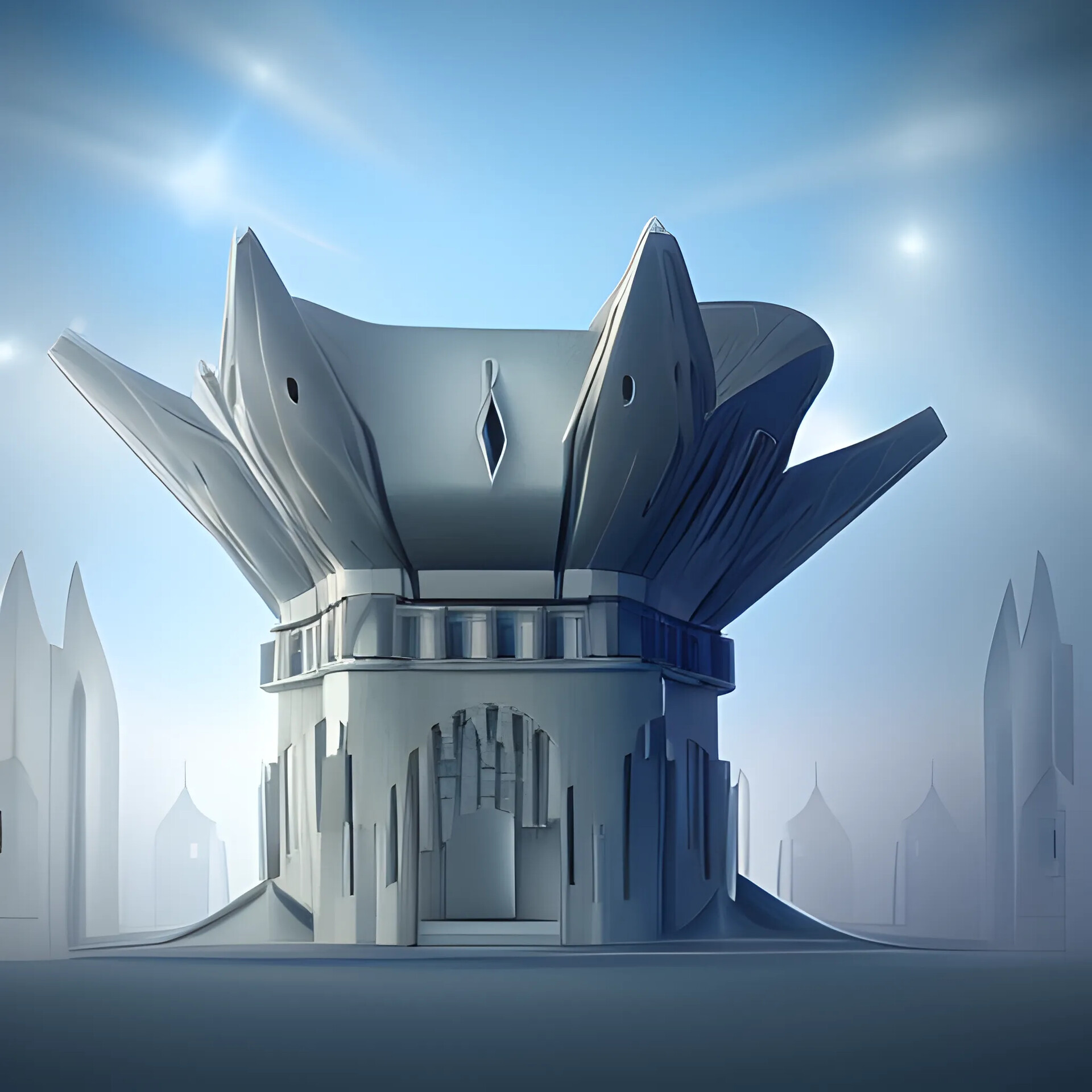 ArtStation - Castle (Future concept)