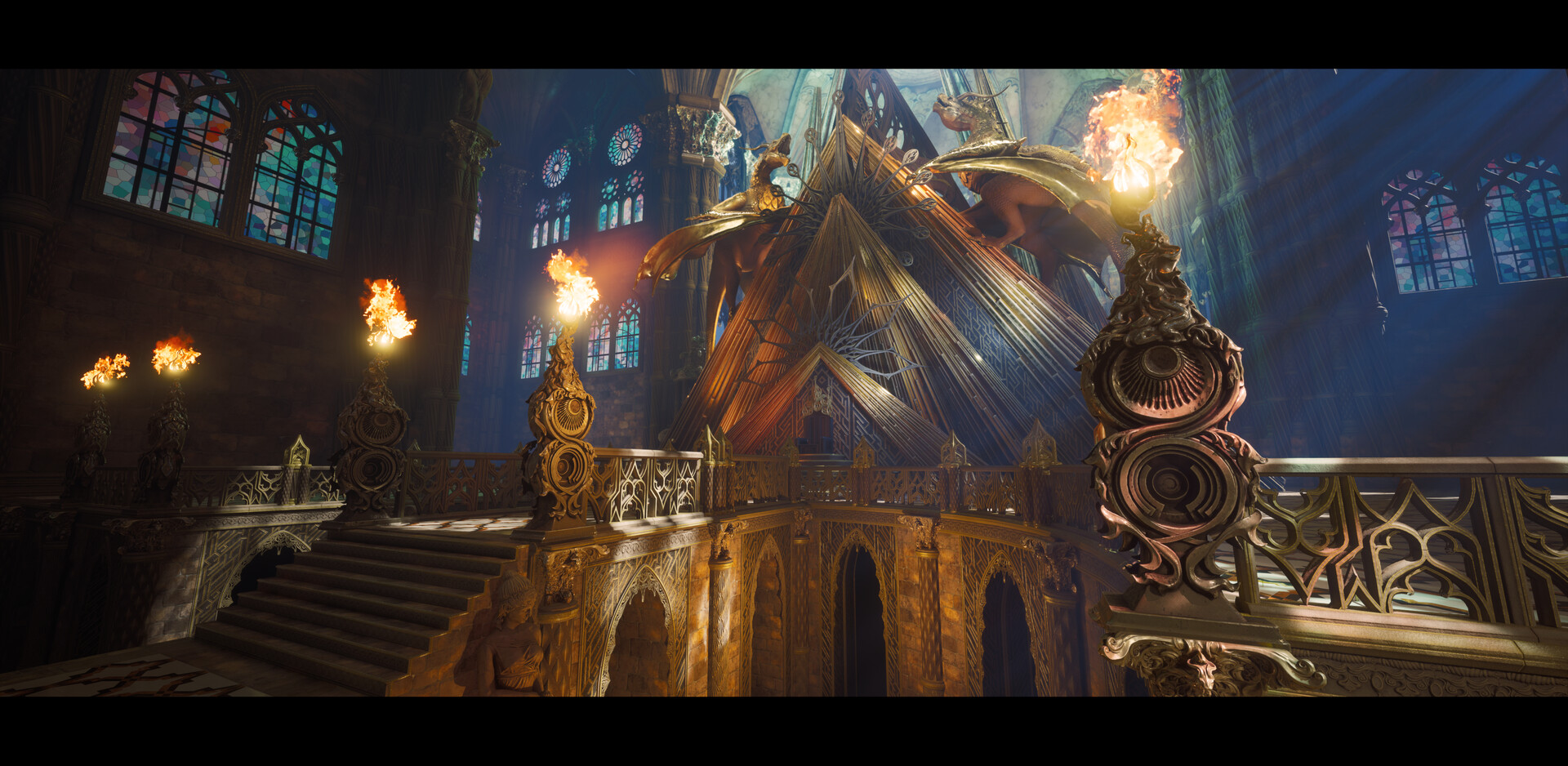 Hatim Mandarwala - Dragon's Rise ArtStation Challenge Game Environment ...