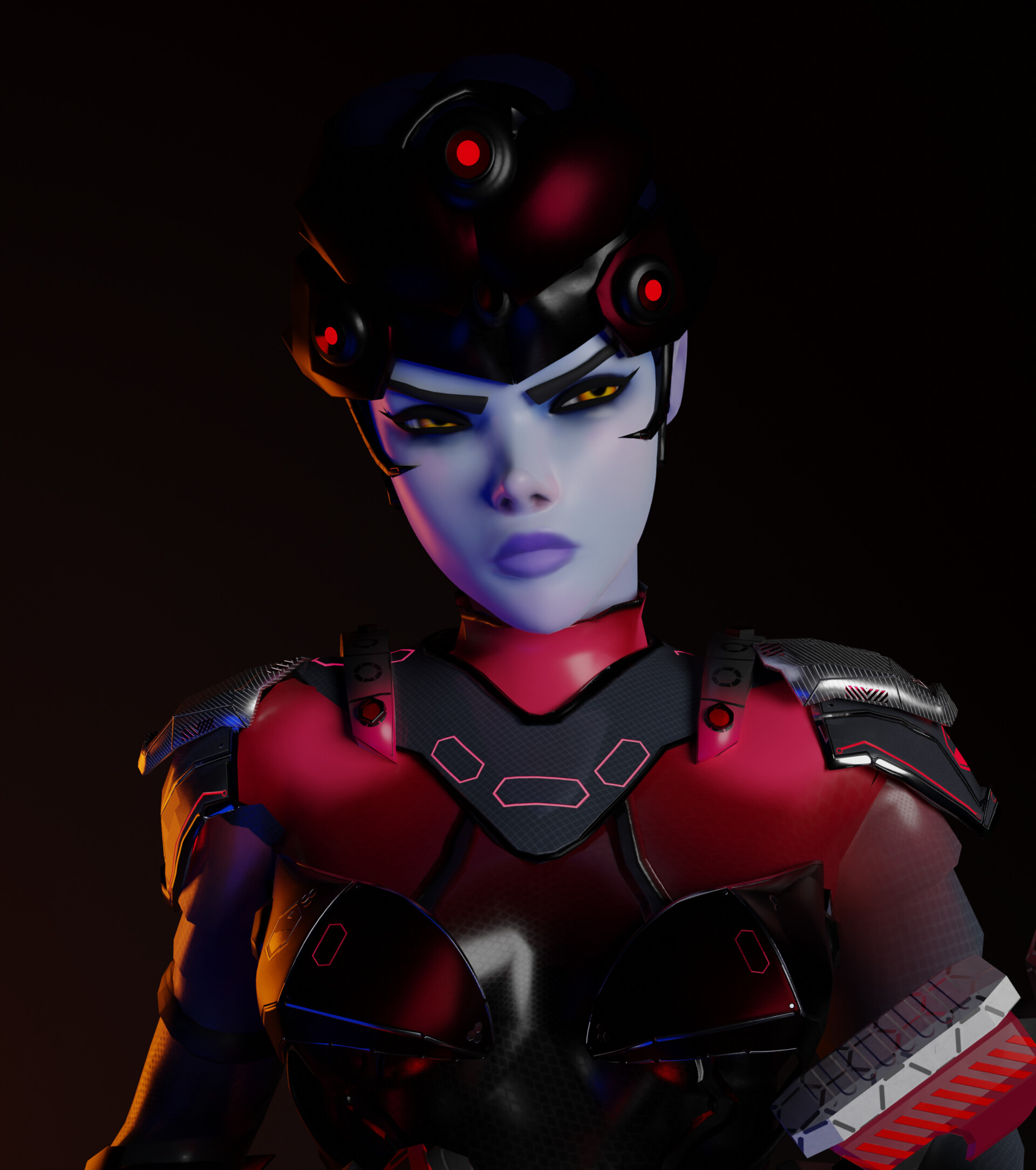 ArtStation - Widowmaker skin from Owerwatch2