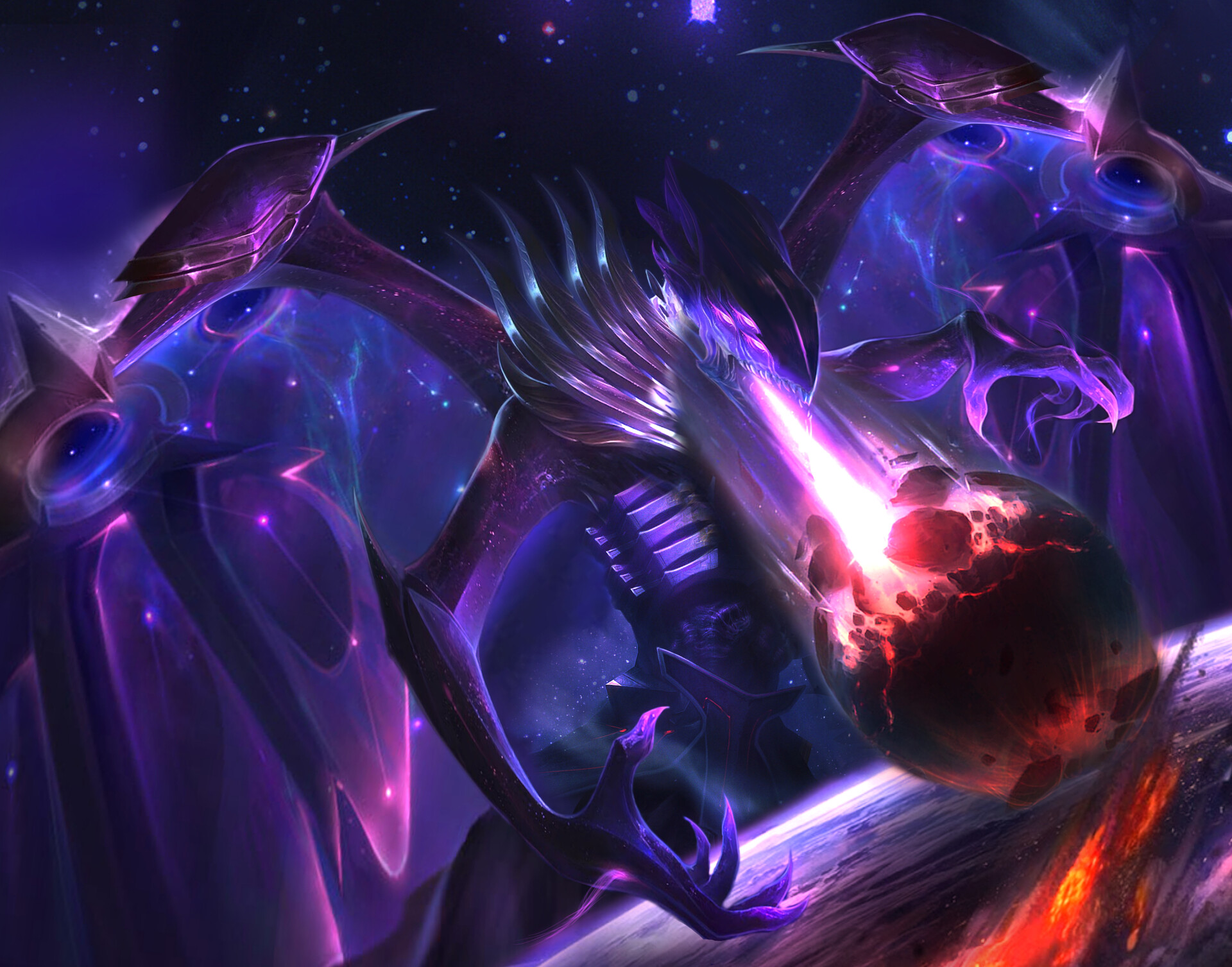 ArtStation - Cosmic Raven Lord