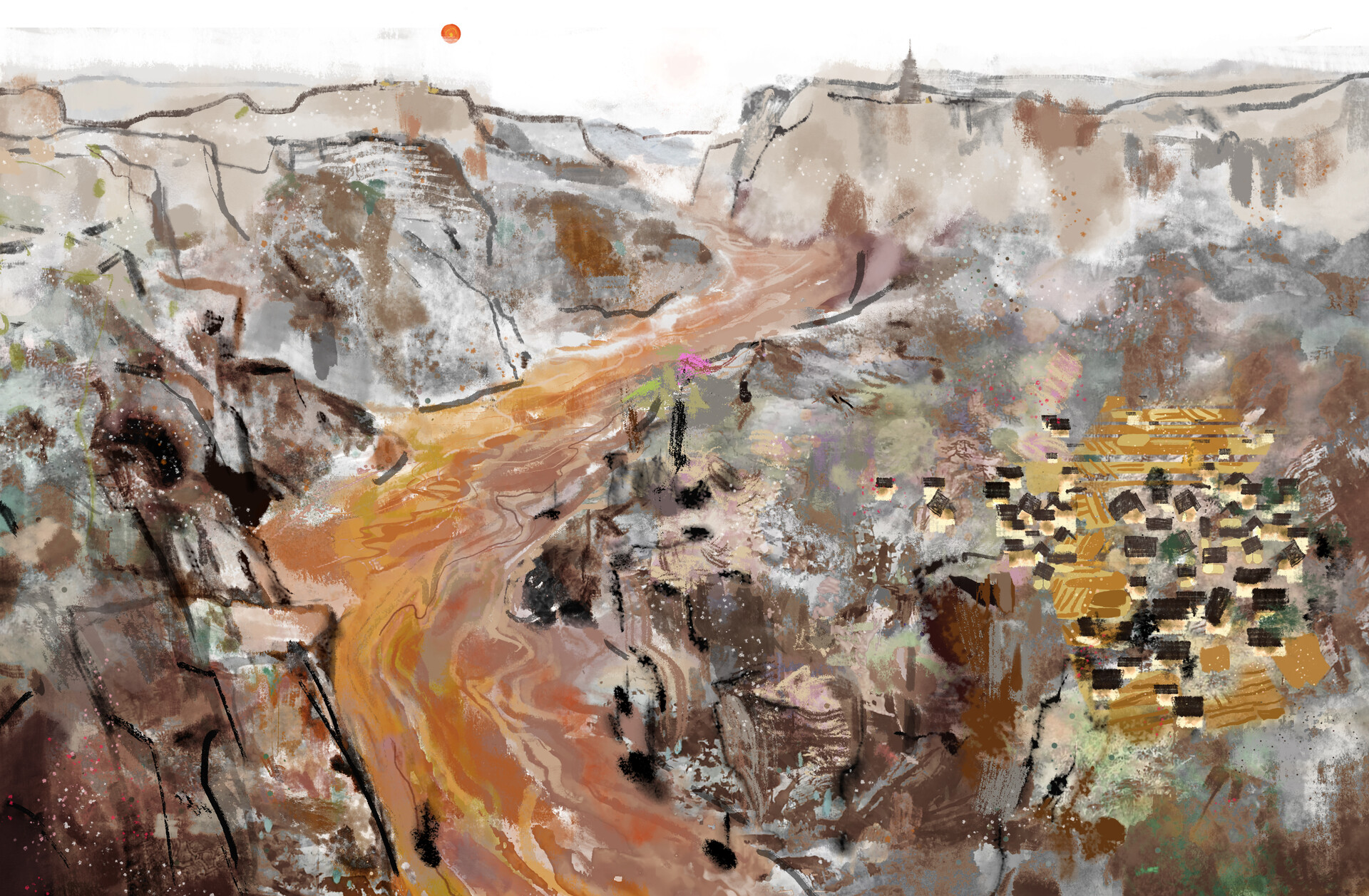 ArtStation - the Yellow River