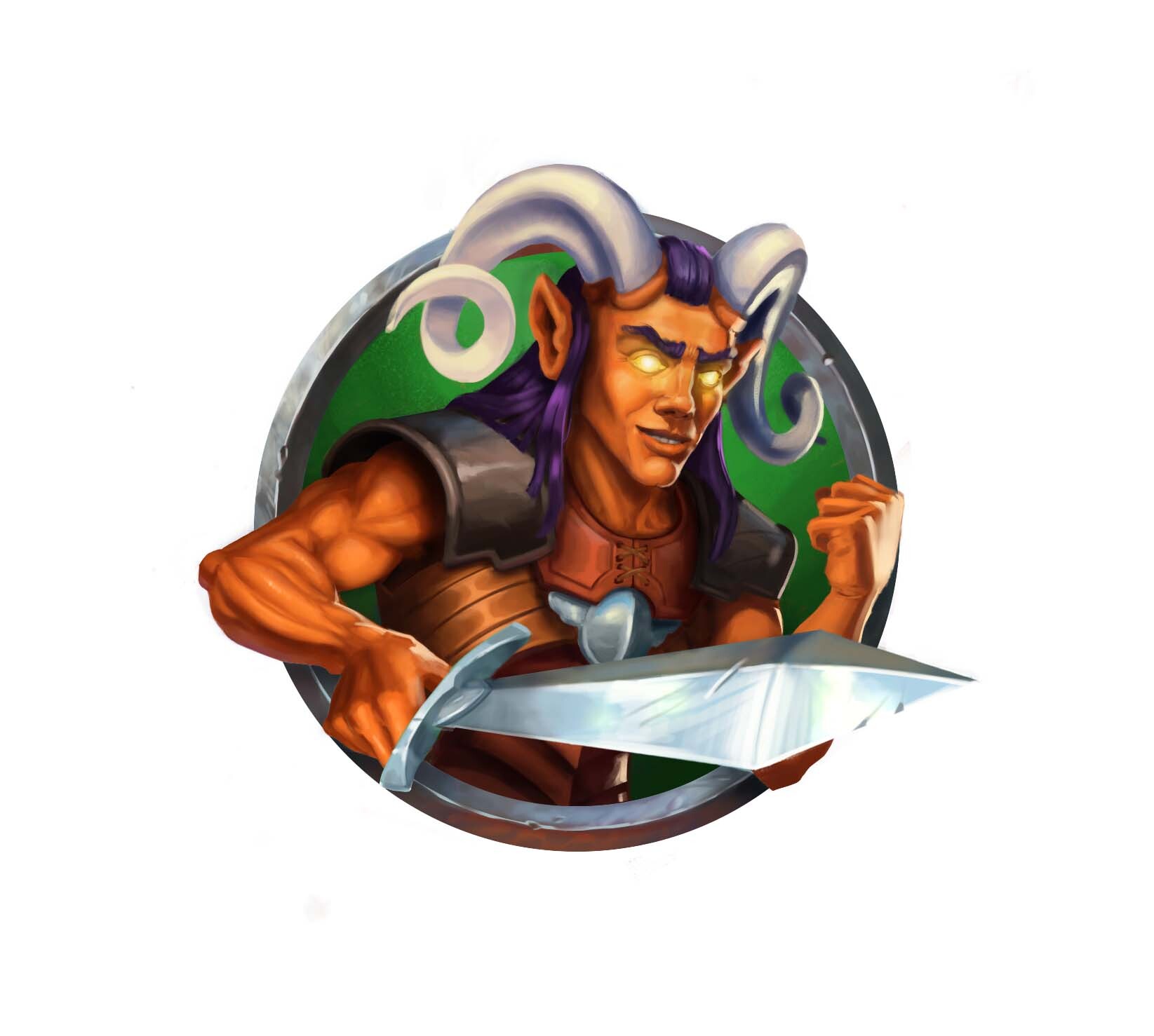 ArtStation - Satyr hero icon