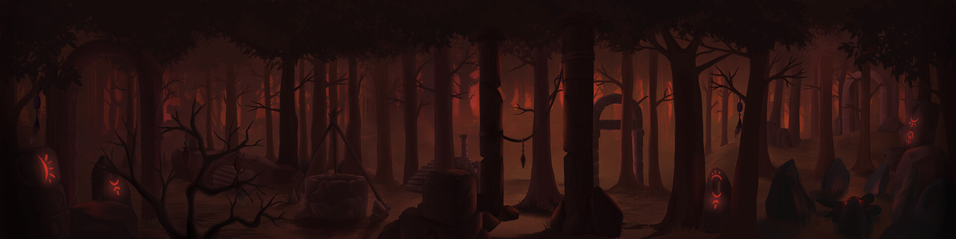 ArtStation - 2D Background Concept