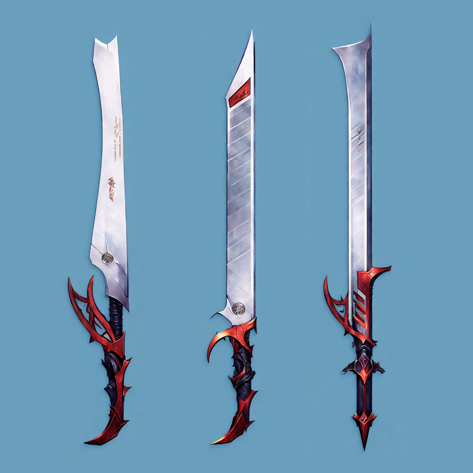 ArtStation - A couple of swords
