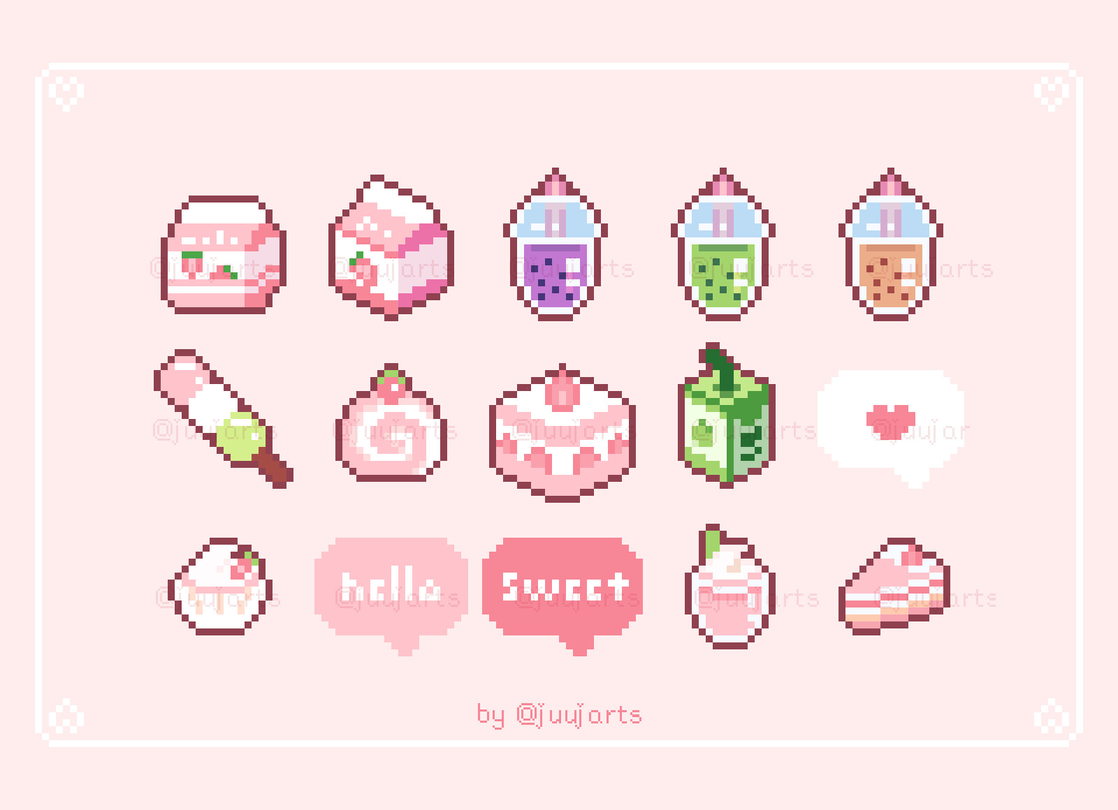 ArtStation - Sweets items