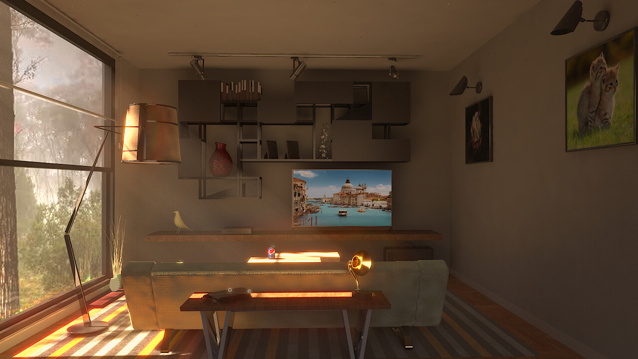 ArtStation - interior work