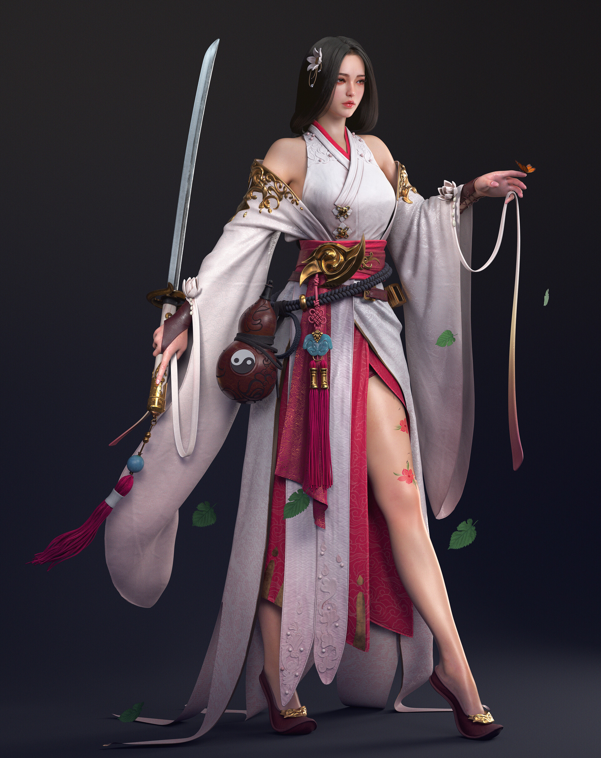 ArtStation - 素衣女