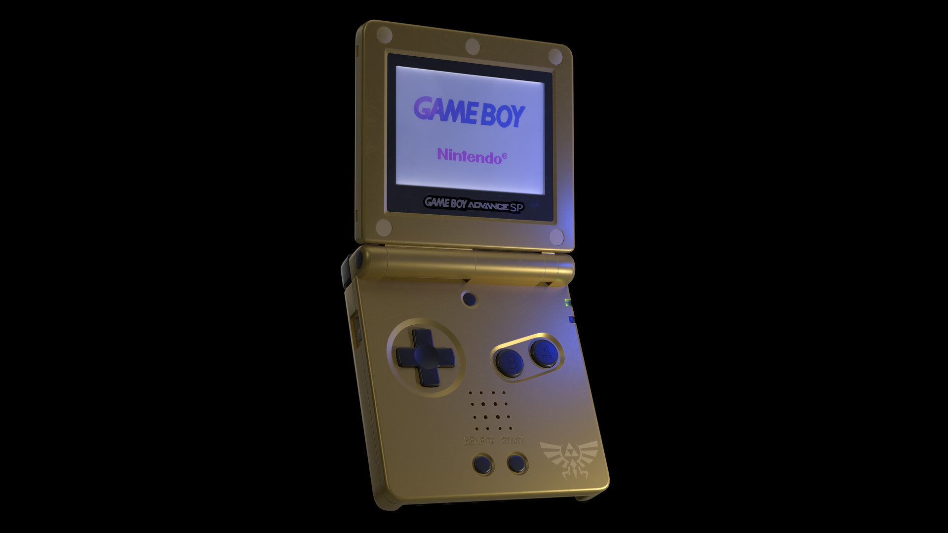 ArtStation - GameBoy Advance SP