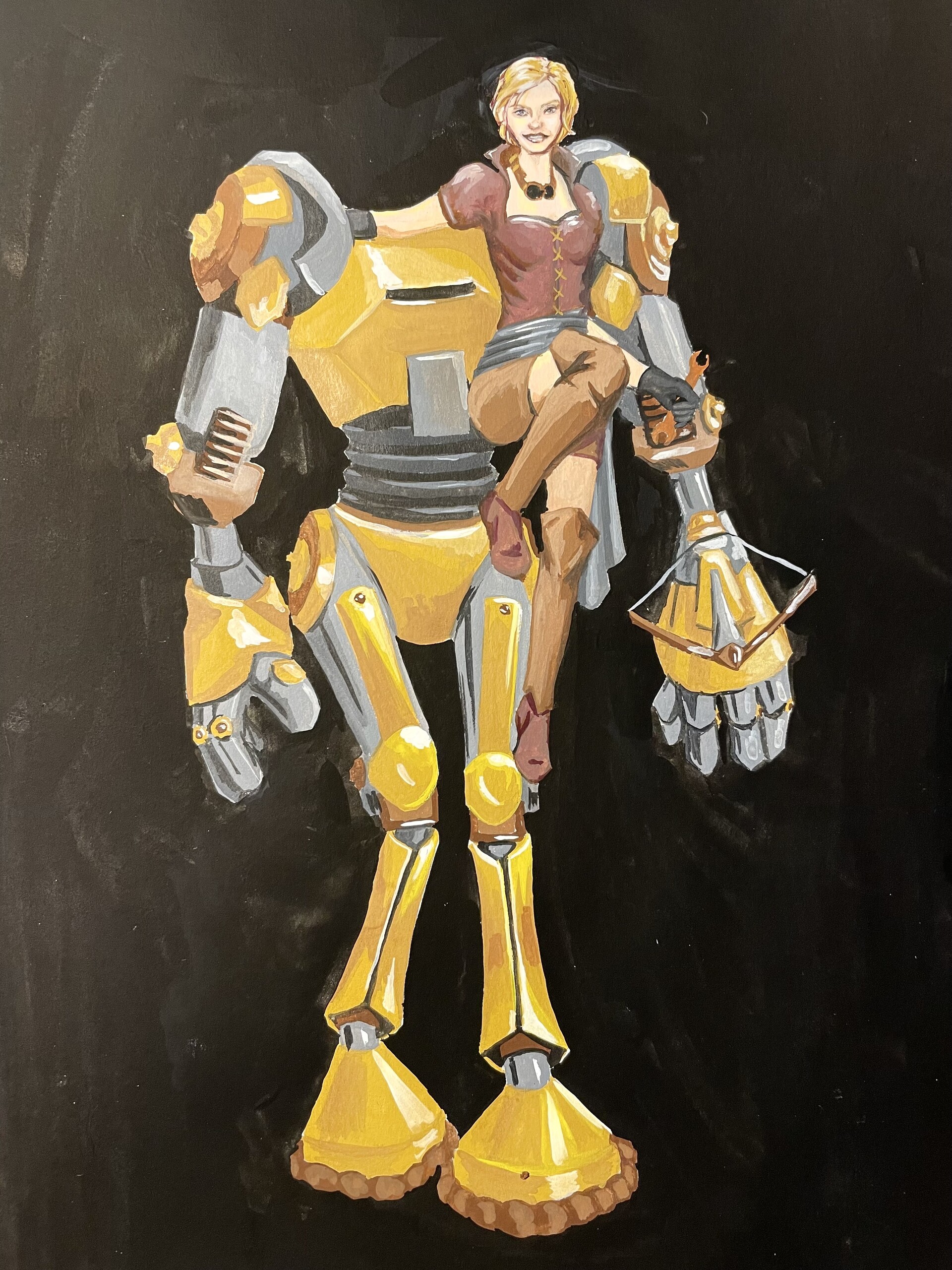 ArtStation - Some situations call for giant mech suits, okay?