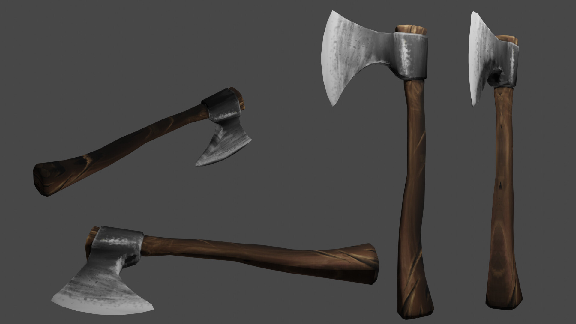 ArtStation - Low poly axe