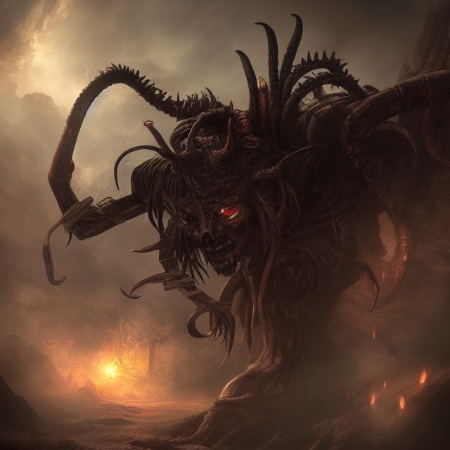 ArtStation - Demon Lord of Odious: Nakki