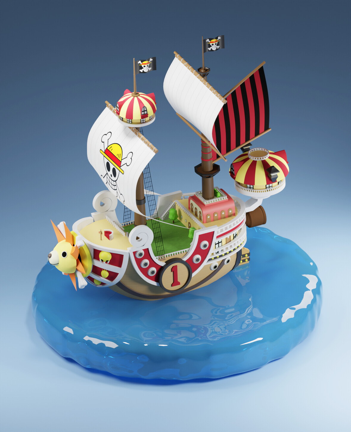 ArtStation - Thousand Sunny