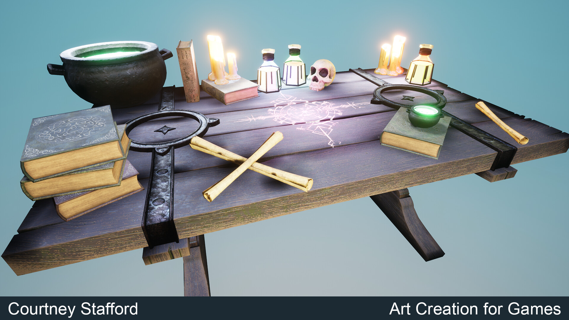 ArtStation - Wizard's Table