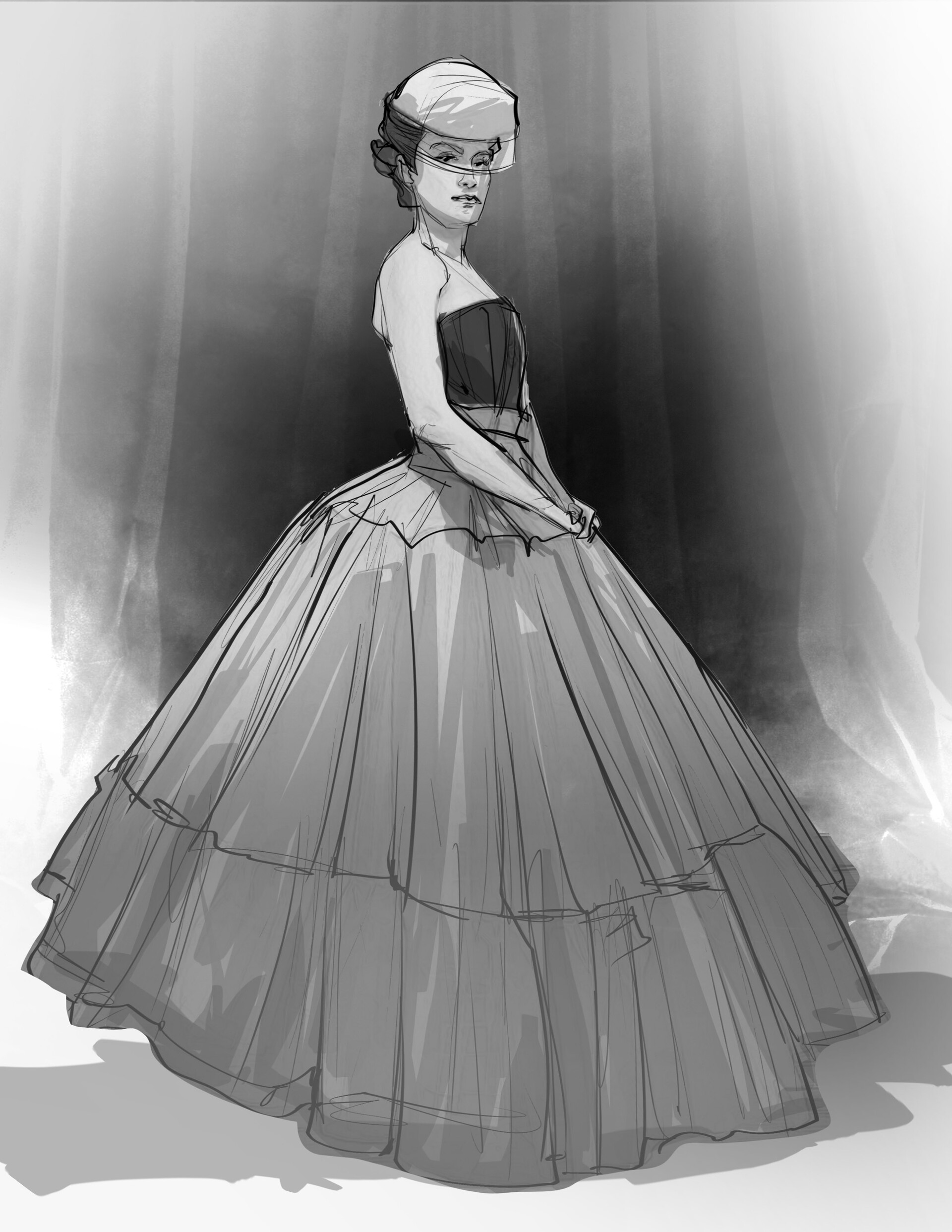 Charles Ratteray [ DRAW MY MOVIE .COM ] - THE EMPRESS- KEY ART ADVERTISING