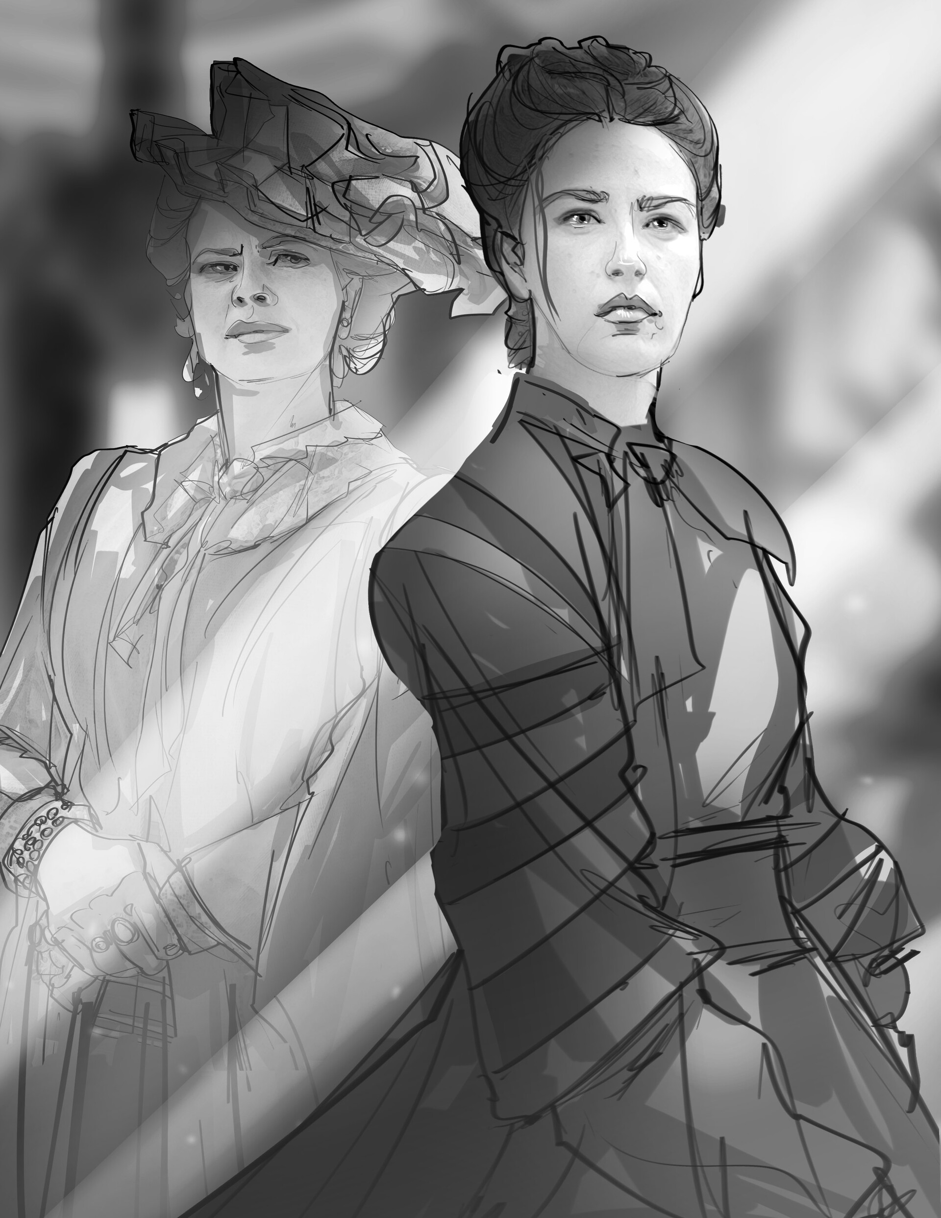 ArtStation - THE EMPRESS- KEY ART ADVERTISING