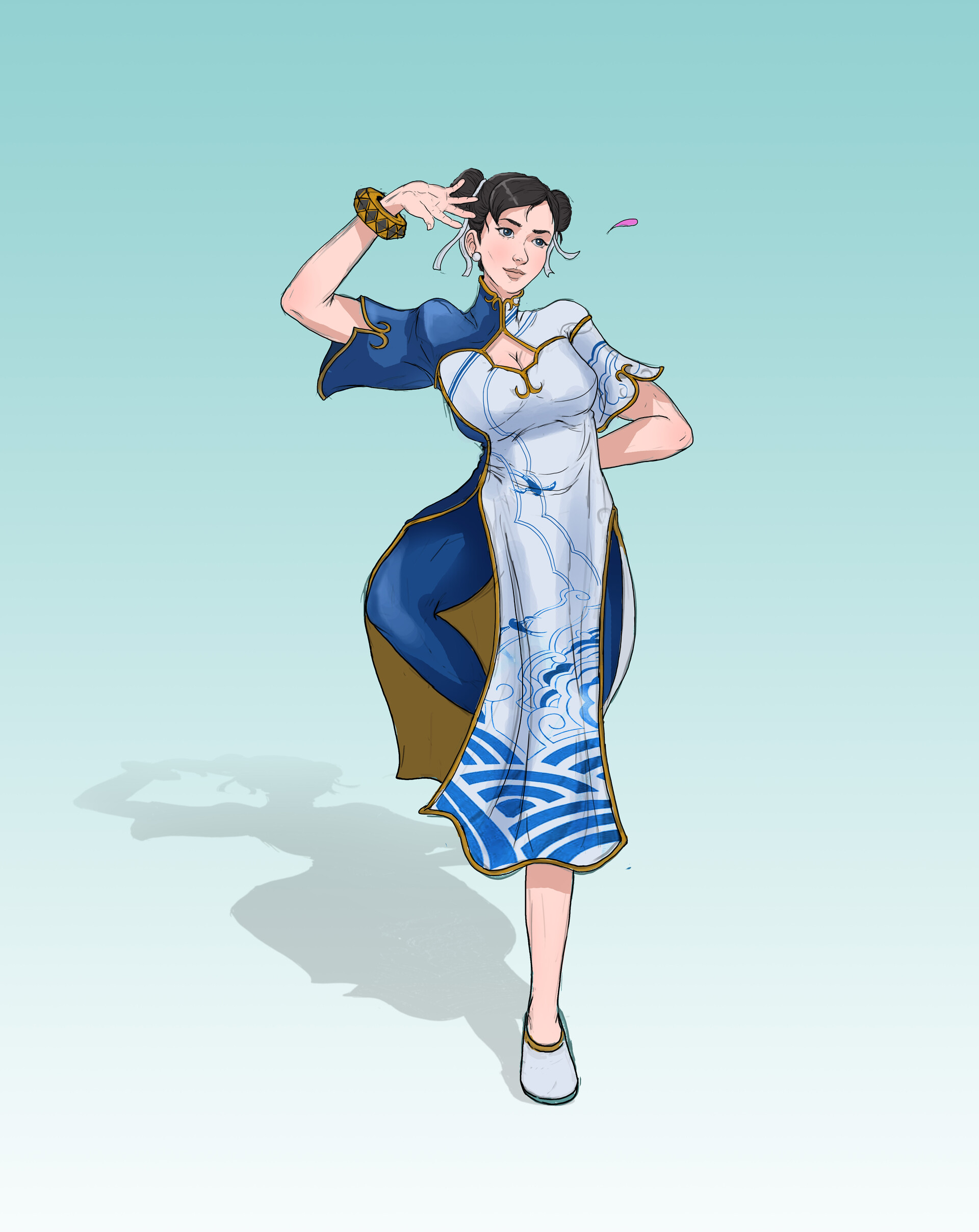 ArtStation - chun li sf6