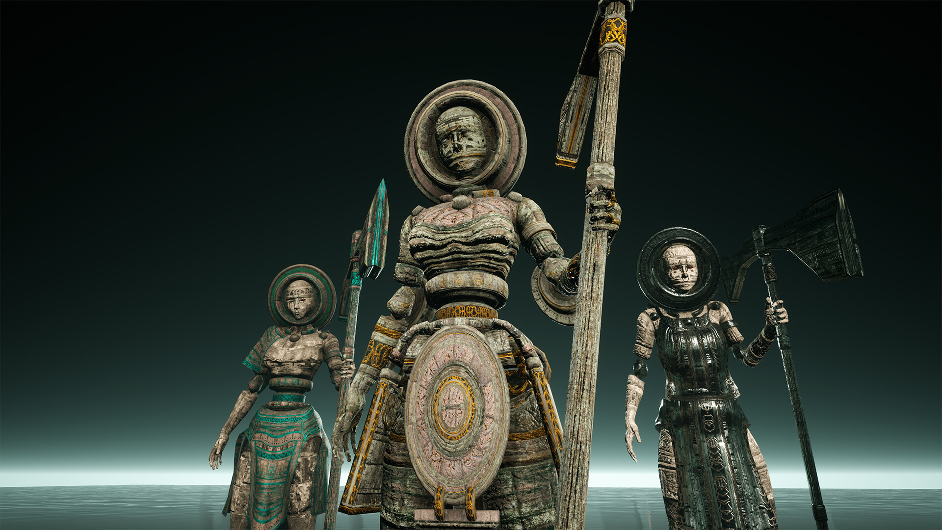 ArtStation - Ancient Statues v1 - Colossals