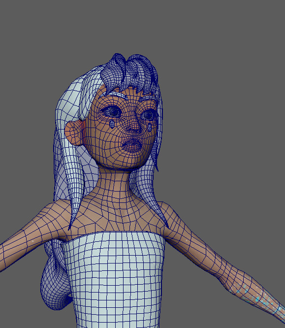 ArtStation - Girl Character Rig - 2022