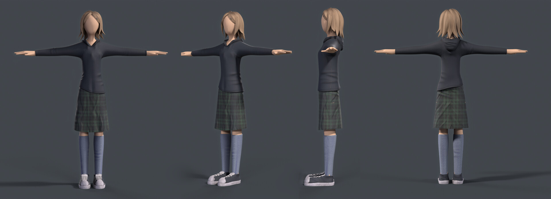 Patrick Tambunting - Dreaming Lake - Character Models