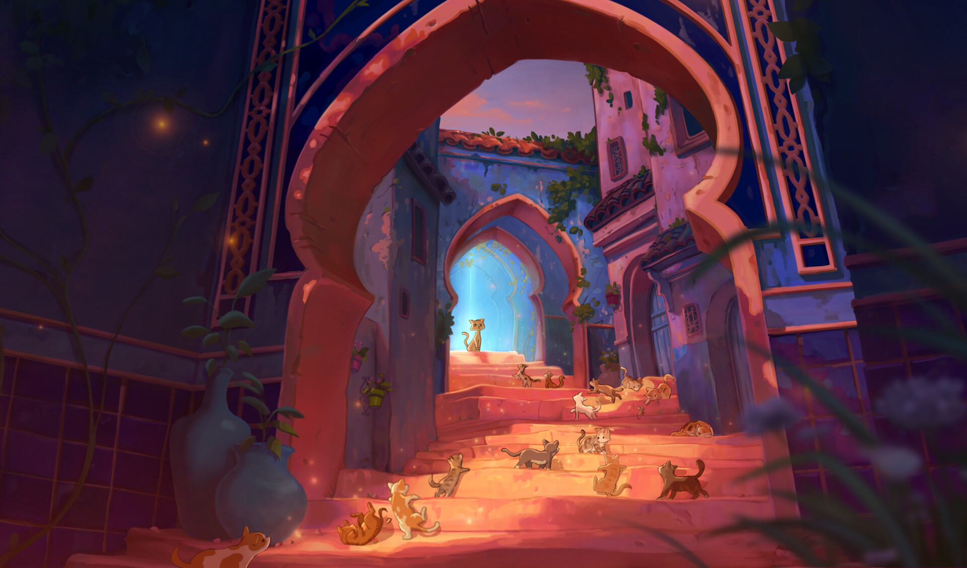 ArtStation - In the streets of Morocco