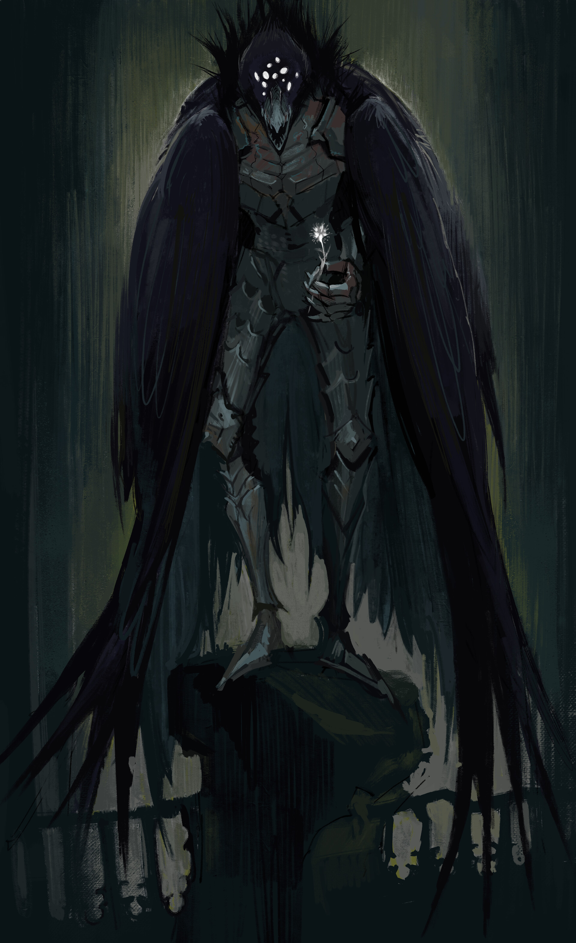 ArtStation - The Raven (commission)