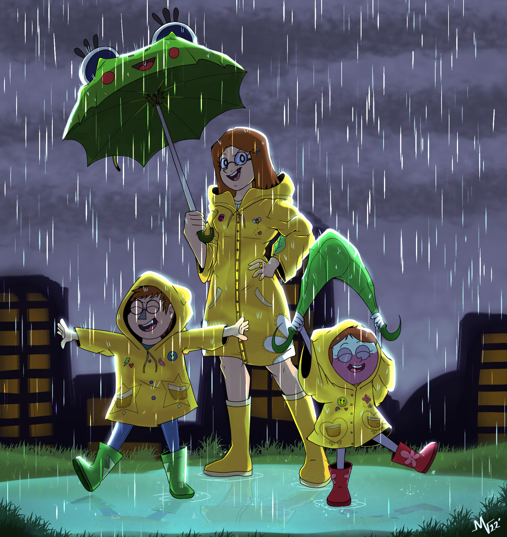 ArtStation - ENJOY THE RAIN