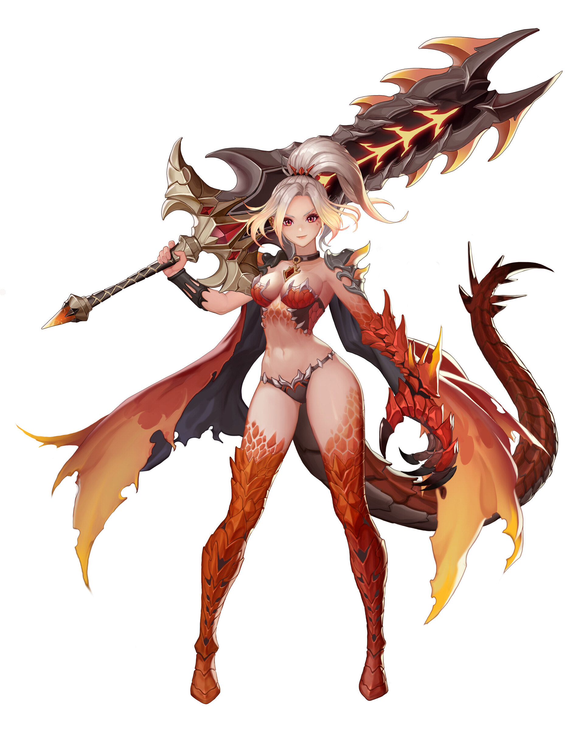 ArtStation - dragon girl