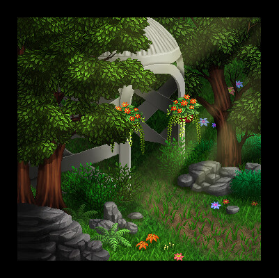 ArtStation - Minigame Backgrounds