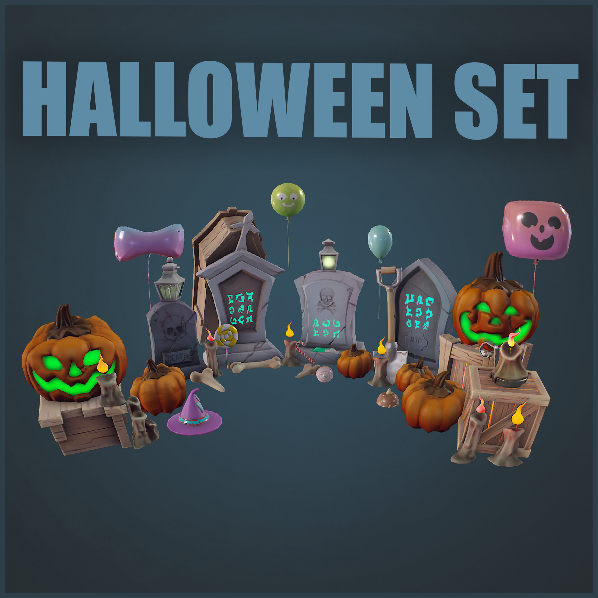 ArtStation - Halloween Work.