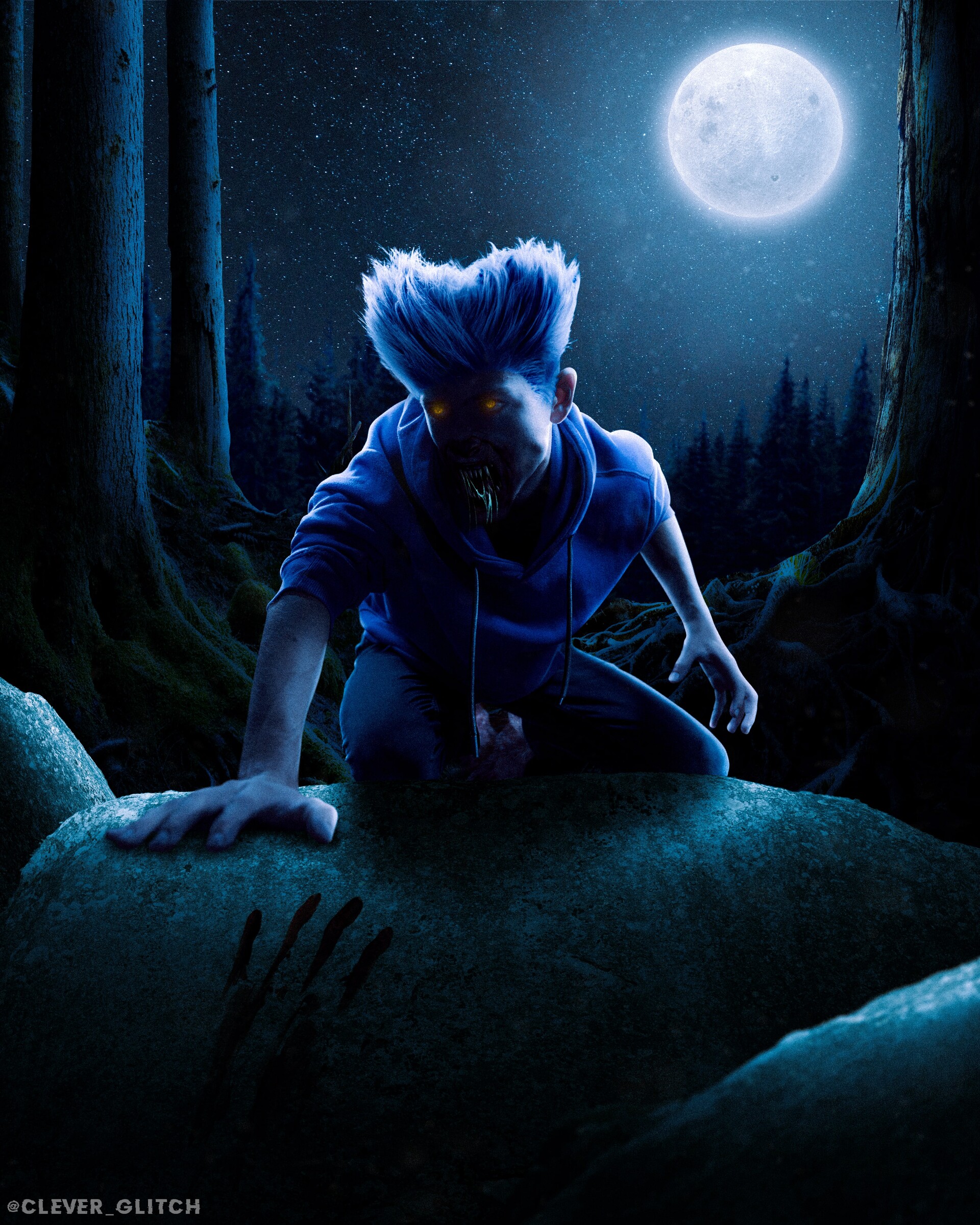 ArtStation - 'TRANSFORMATIONS' - BENNY'S SPOOKY EDIT WAR 2022