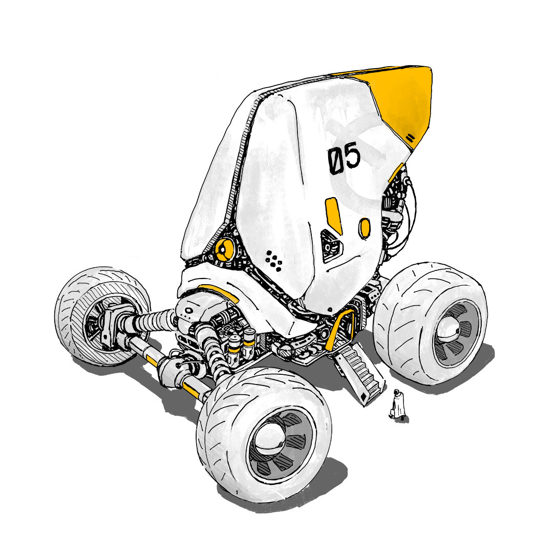 ArtStation - Vehicle 005