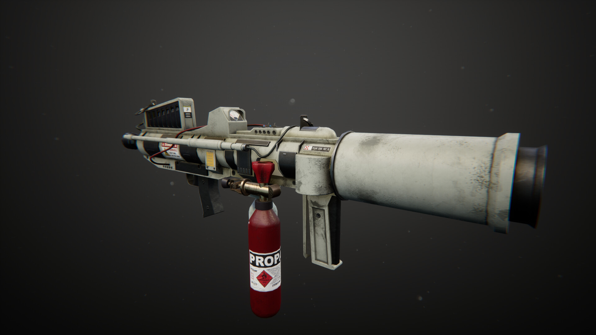 Lionel Leboulanger - Flamethrower Alien Isolation Fan Art