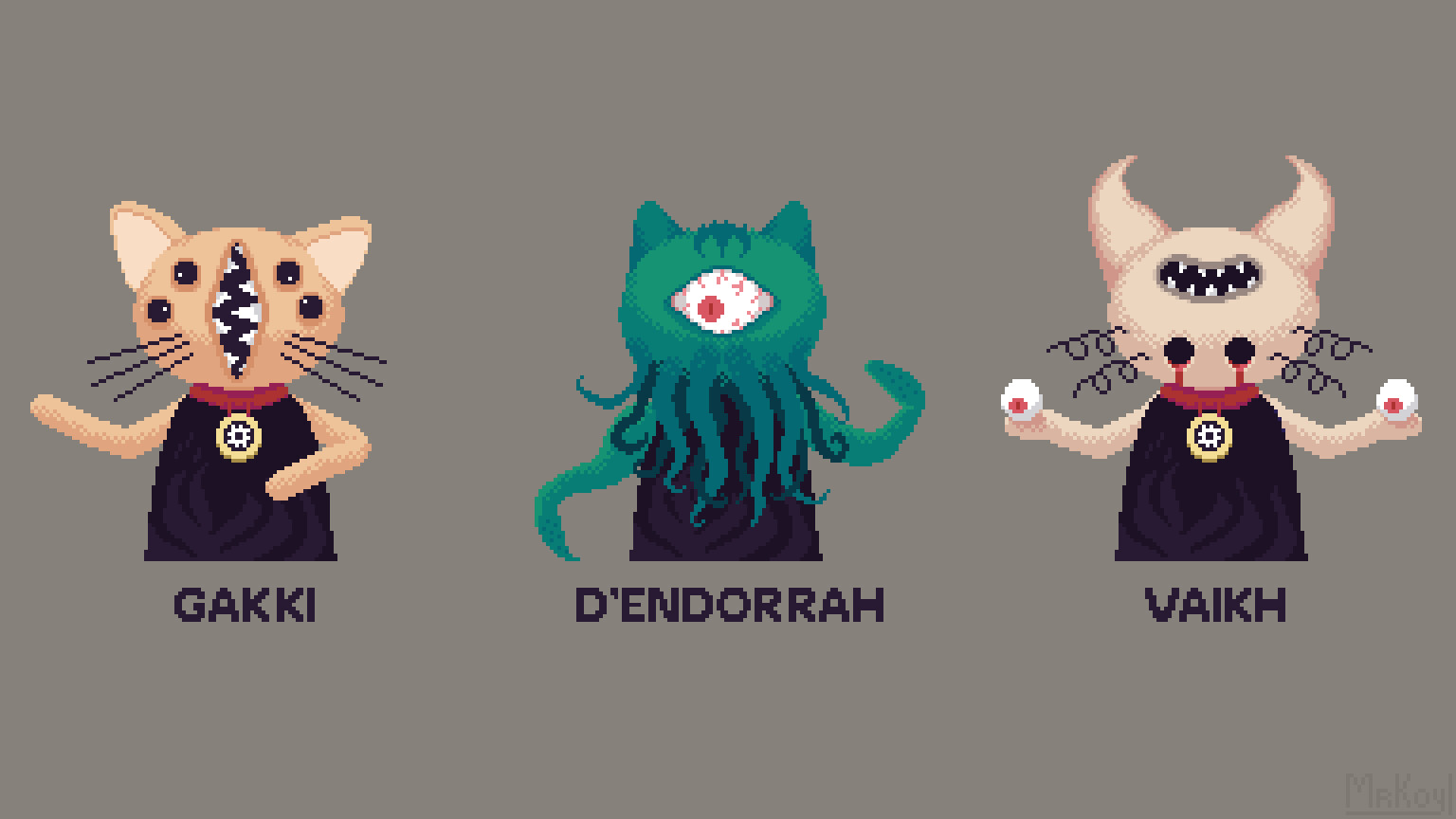 ArtStation - Cat monsters