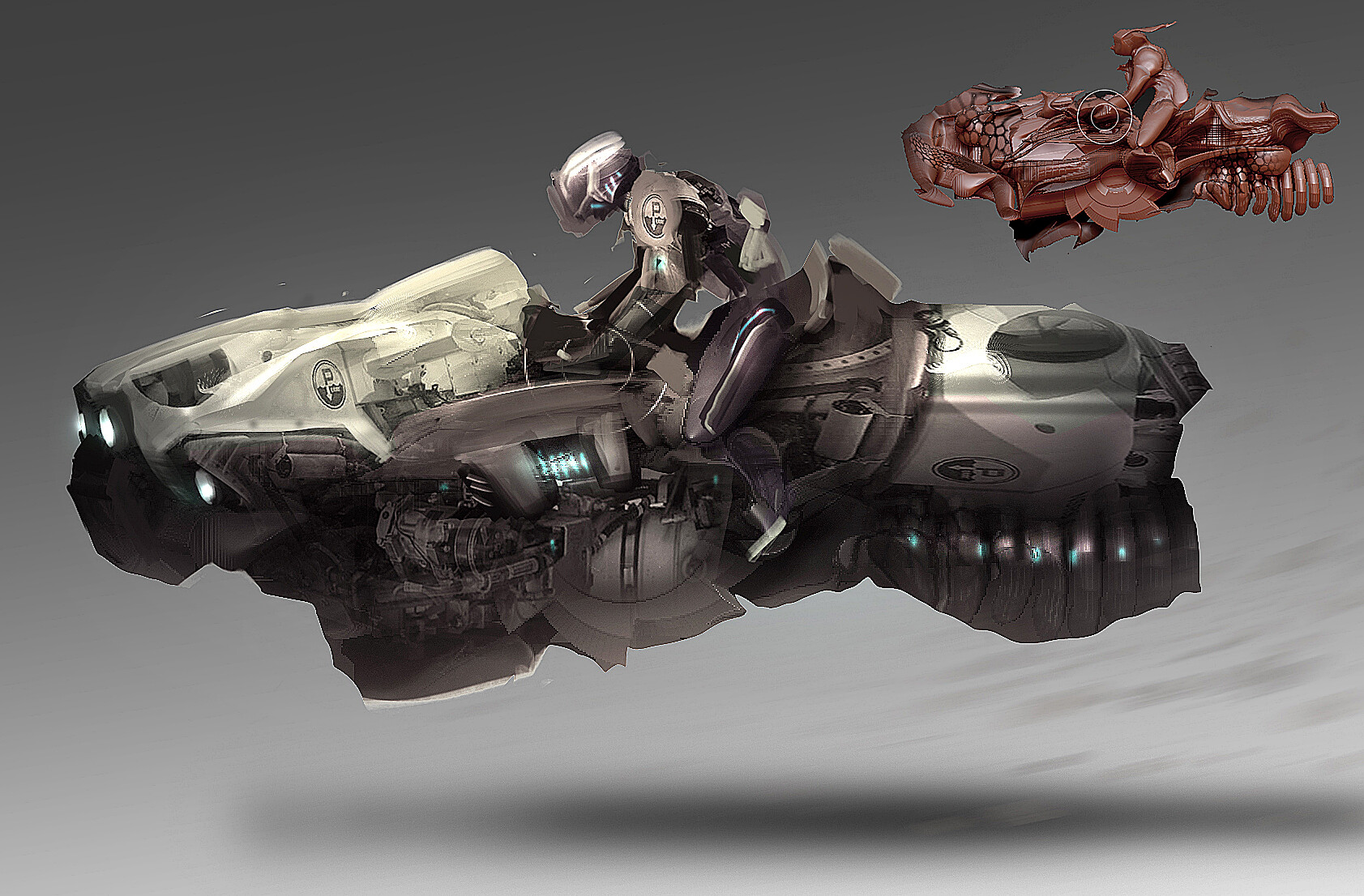 ArtStation - Zbrush to concept development