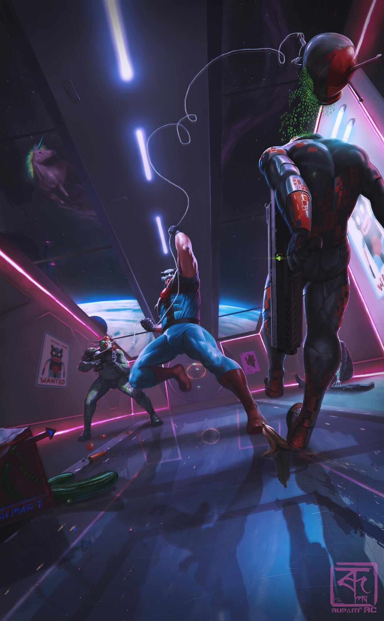 ArtStation - Digimonkey universe where nothing makes sense!