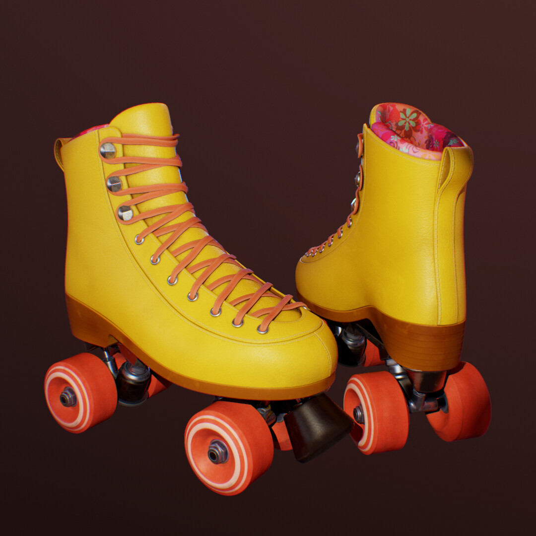 ArtStation - Roller Skate. Texturing.
