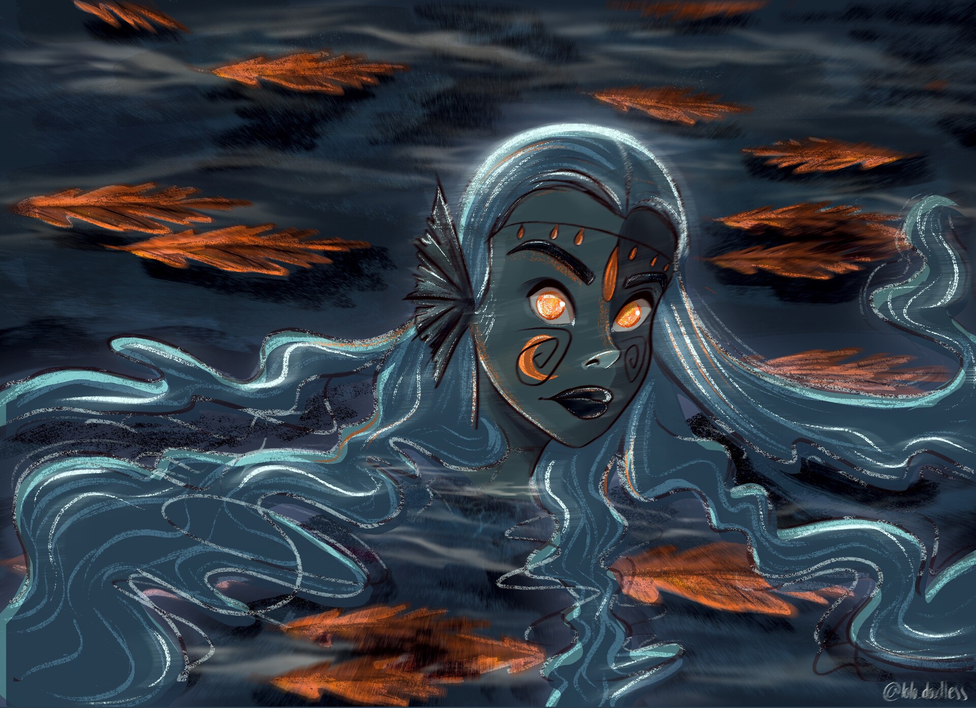 ArtStation - Siren or mermaid?