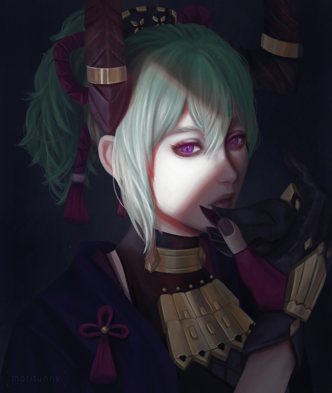 ArtStation - Kuki Shinobu Genshin Impact