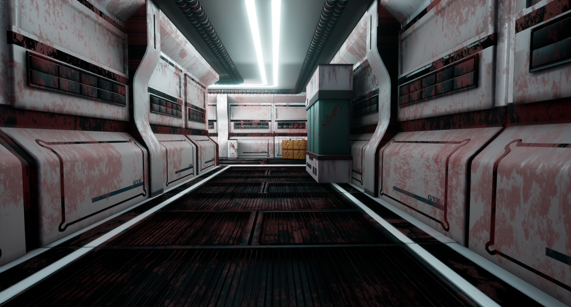 ArtStation - Sci-Fi Hallway